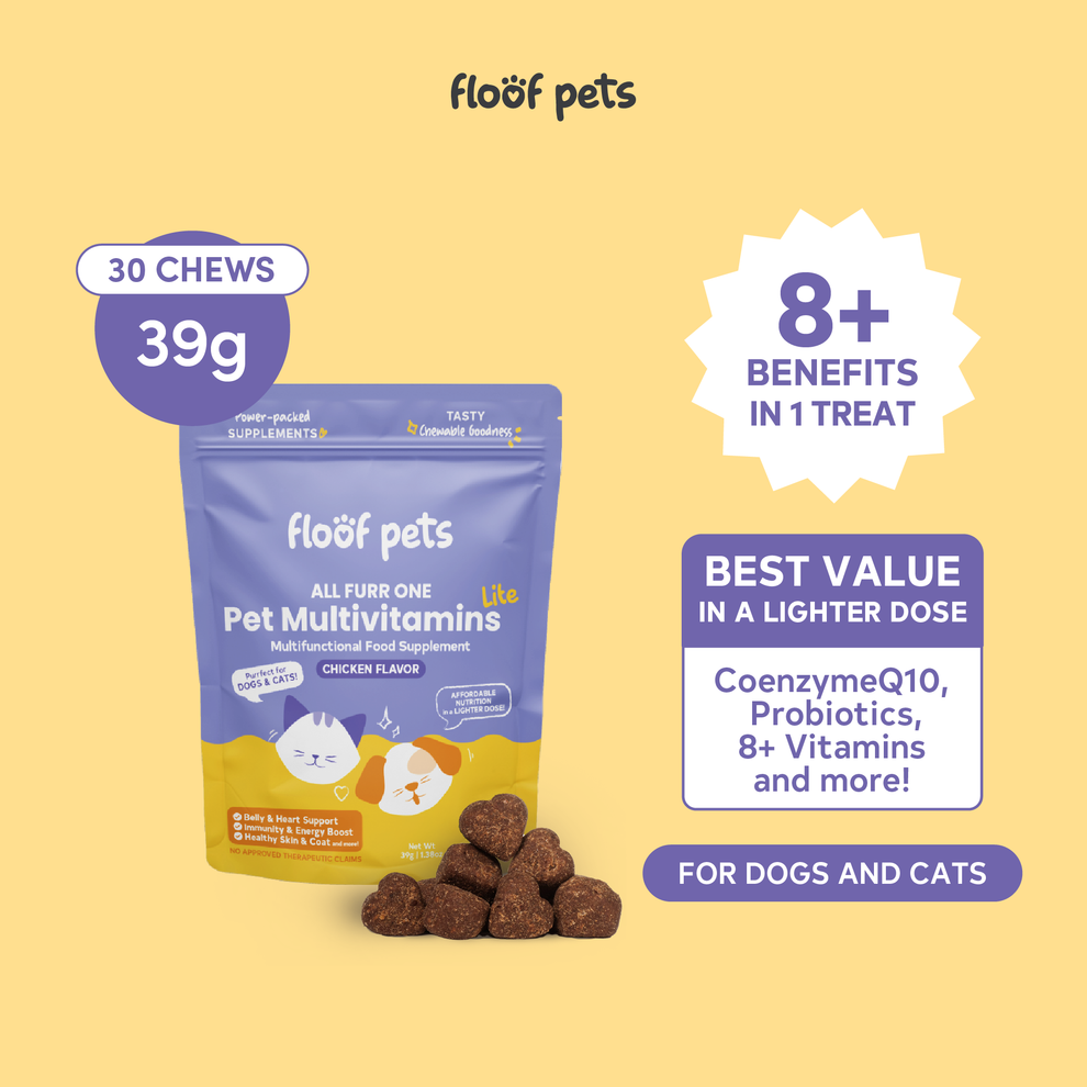 All Furr One Dogs & Cats Multivitamins Lite (40g) – Floof Pets
